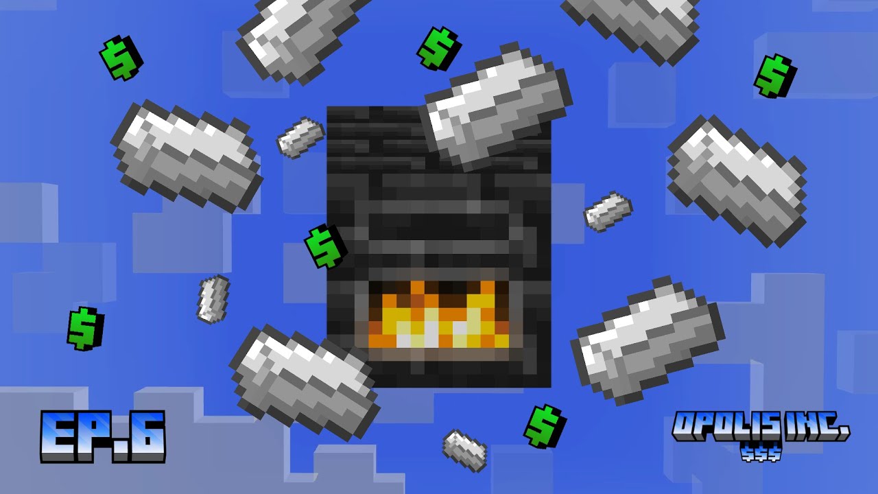 Minecraft Opolis Inc. Ep.6 Casting UNLIMITED Iron and Sculked Crops ...