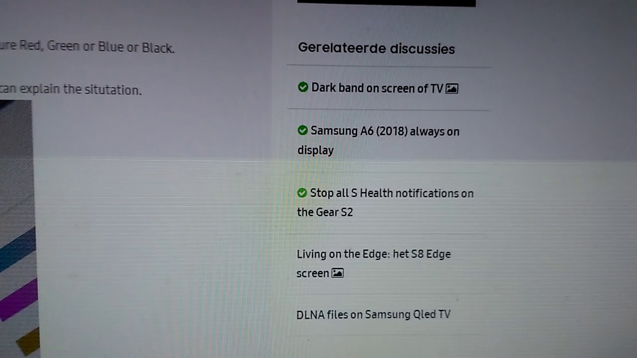 Samsung Monitor Interlacing Flicker 2 - YouTube
