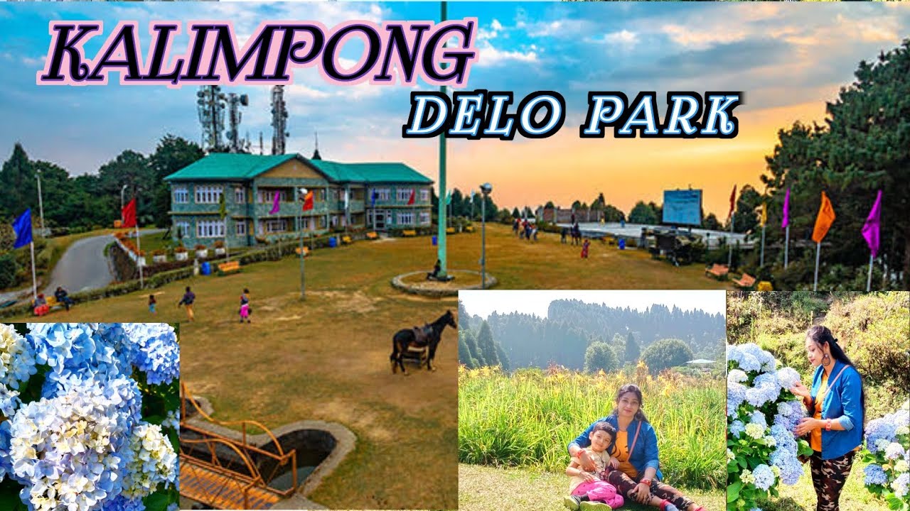 DELO PARK🌼Kalimpong🌼Truly Kashmir Of West Bengal🌼 Hanuman Temple🌼So ...