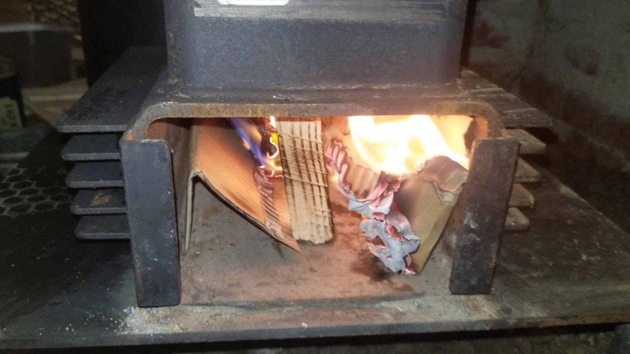 Lighting the Liberator Rocket Heater - YouTube