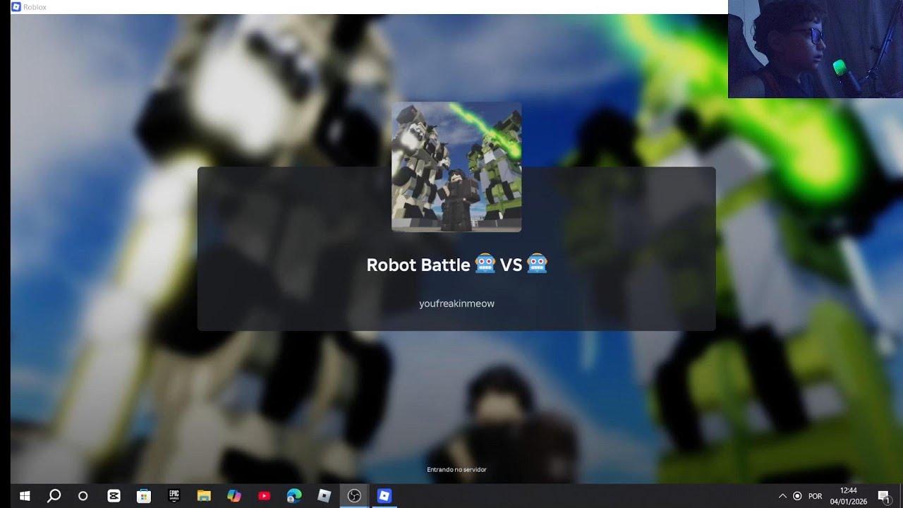 Robot Battle Vs no Roblox - YouTube