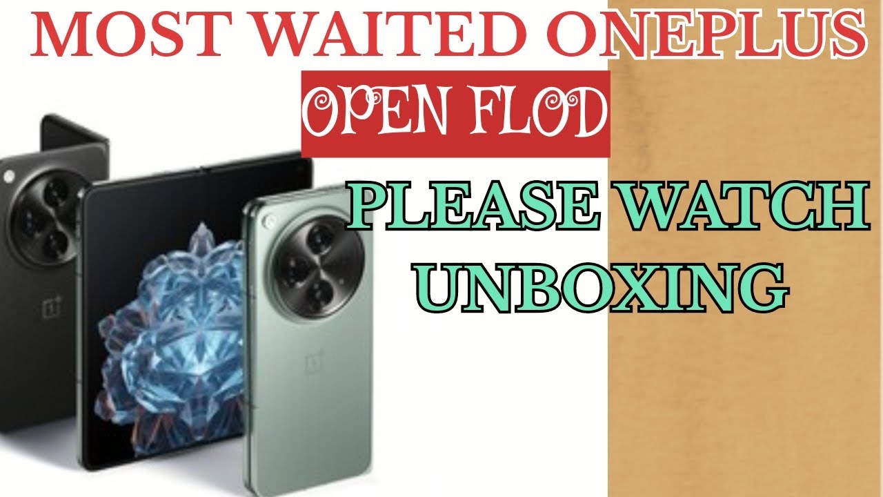 One plus new phone Unboxing one plus Open fold💥💥 - YouTube