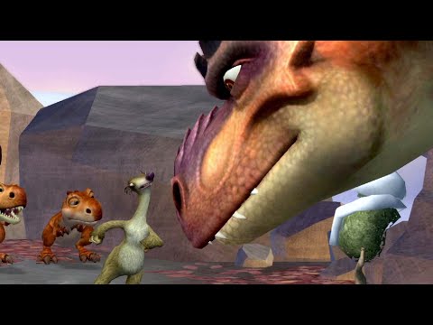 Ice Age 3: Dawn of the Dinosaurs Full Gameplay Walkthrough ( Longplay)