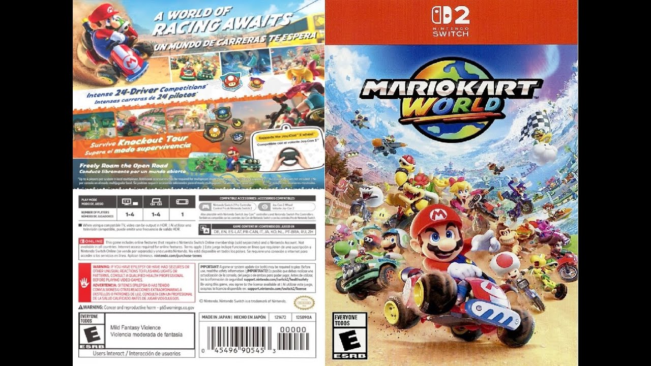 Mario Kart World (Nintendo Switch 2) - Shell Cup 50cc - YouTube
