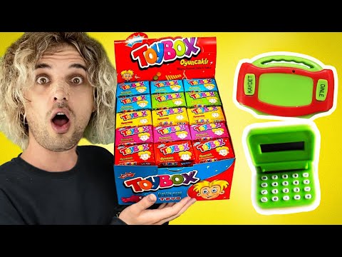 120 ADET TOYBOX KUTUSU AÇTIK! | (Hesap Makinası - Ses Kaydedici ÇIKTI) 😱