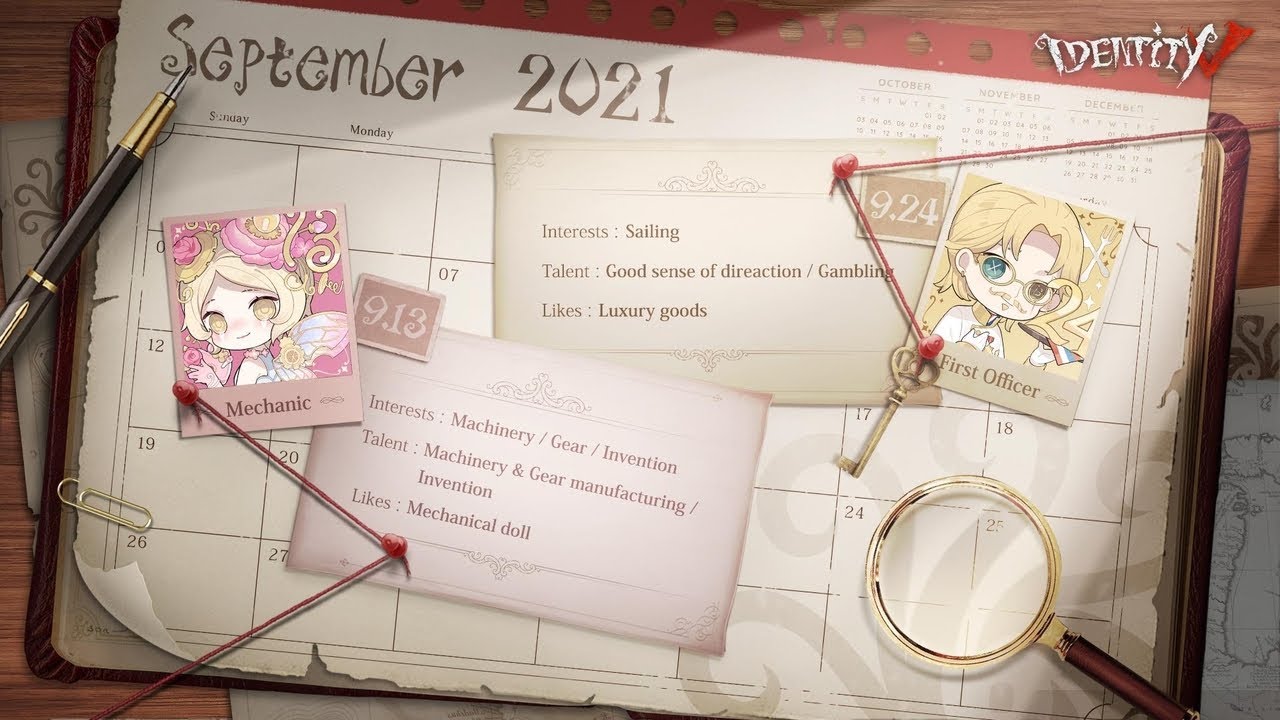 Birthday/Character Day for September 2021 - Identity V - YouTube