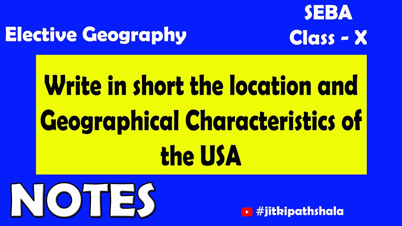 seba elective geography class 10 || elective geography seba ...