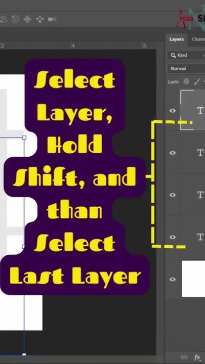 How to Select Multiple Layers in Photoshop? #howtoselectmultiplelayersinphotoshop #photoshop # ...