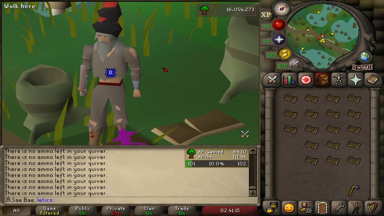 Swampletics 2-Tick Woodcutting - YouTube