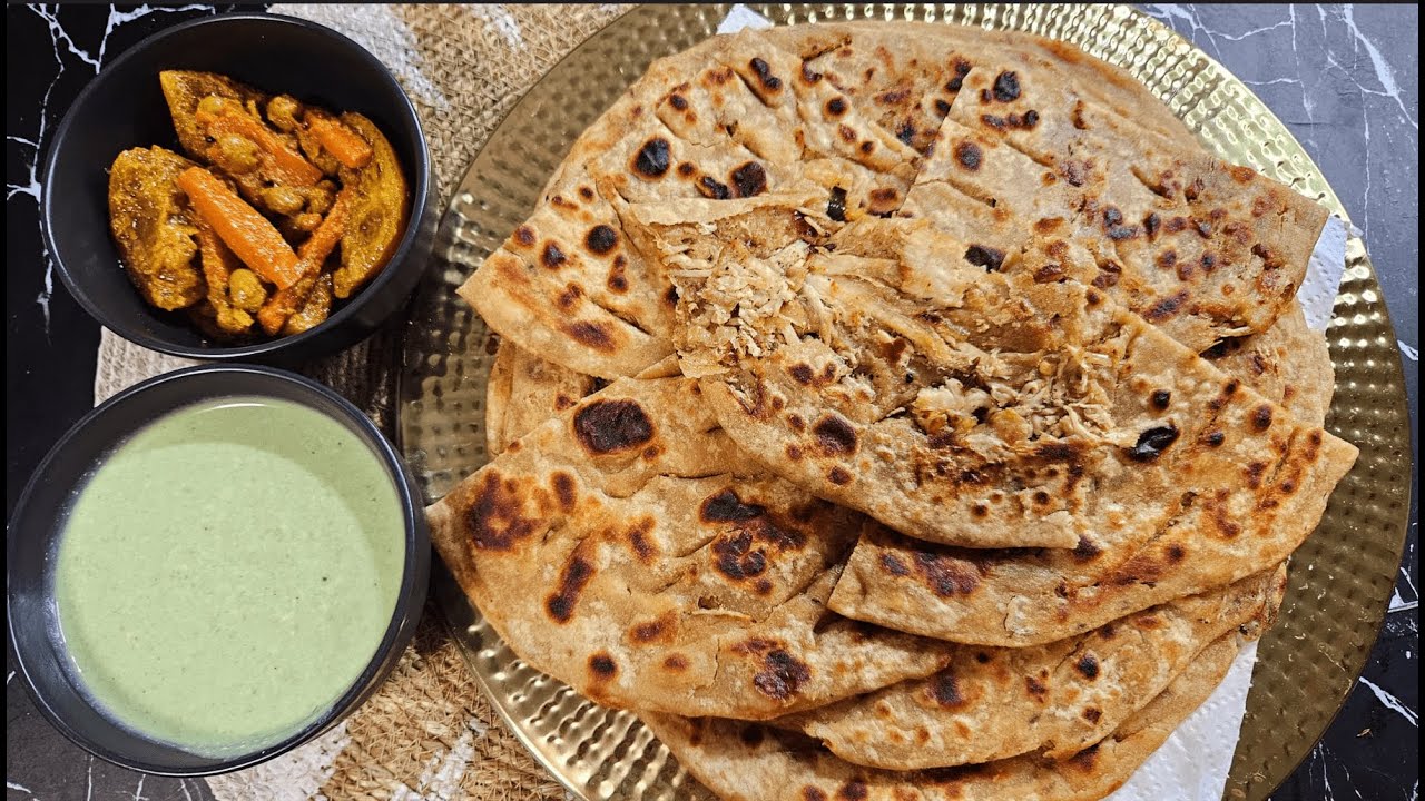 Perfect Chicken Paratha Recipe | How to Make Chicken Paratha At Home ...