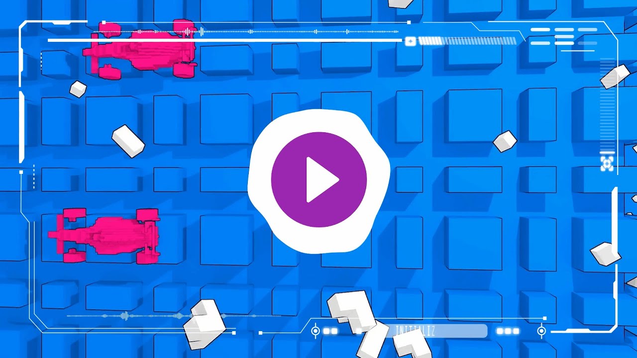 Glitchy Retro Style Logo Intro Video Template | Retro Intro Without ...