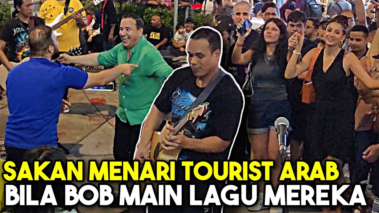 Geng Pak Arab NAIK SYEIKH terus keluar menari bila Bob tukar lagu arab ...