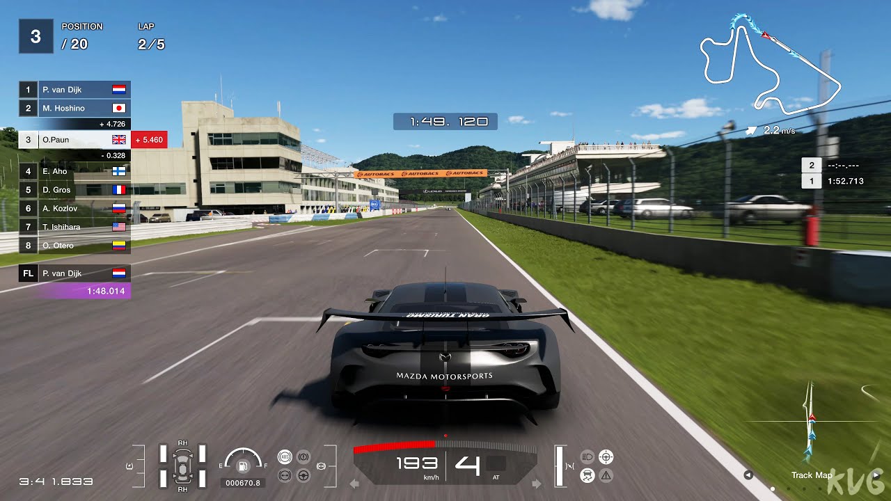 Gran Turismo 7 - Autopolis International Racing Course - Gameplay (PS5 ...