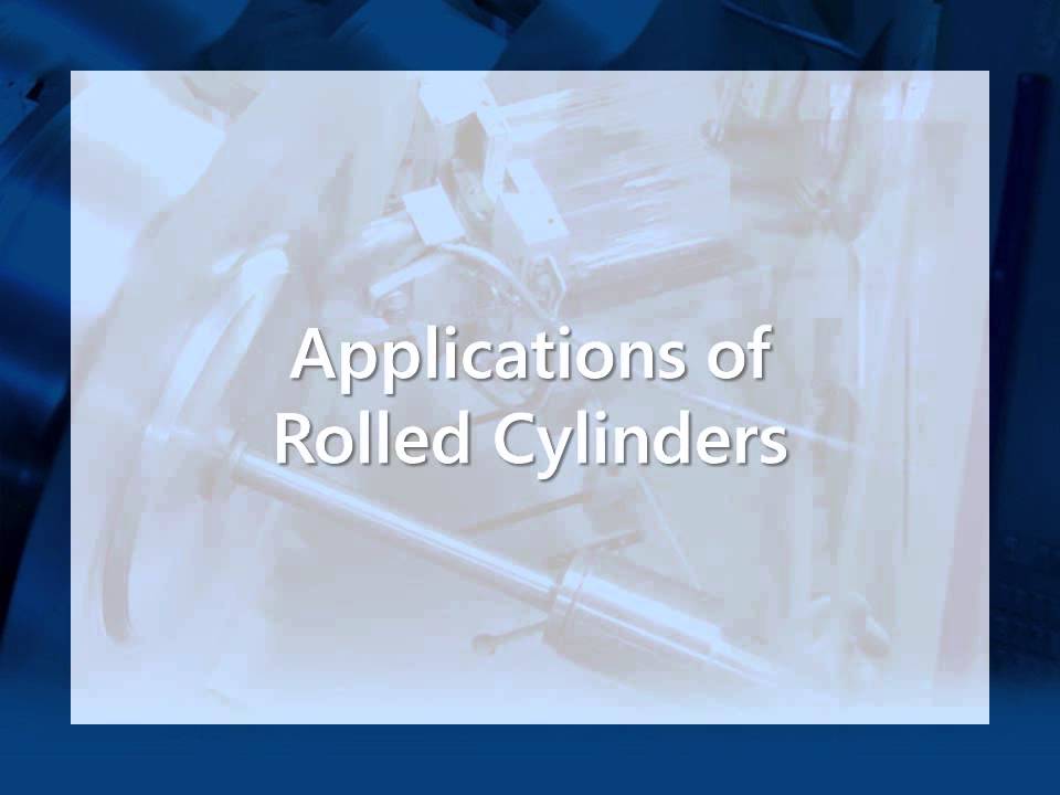 Using Metal Rolling to Produce Custom Rolled Cylinders - YouTube