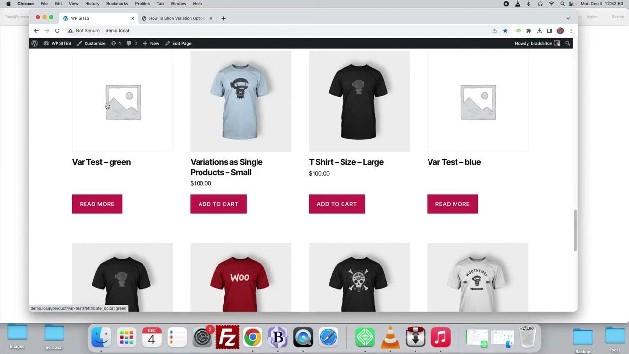 How To Show Variations as Single Products on Your Shop Page in WooCommerce - YouTube