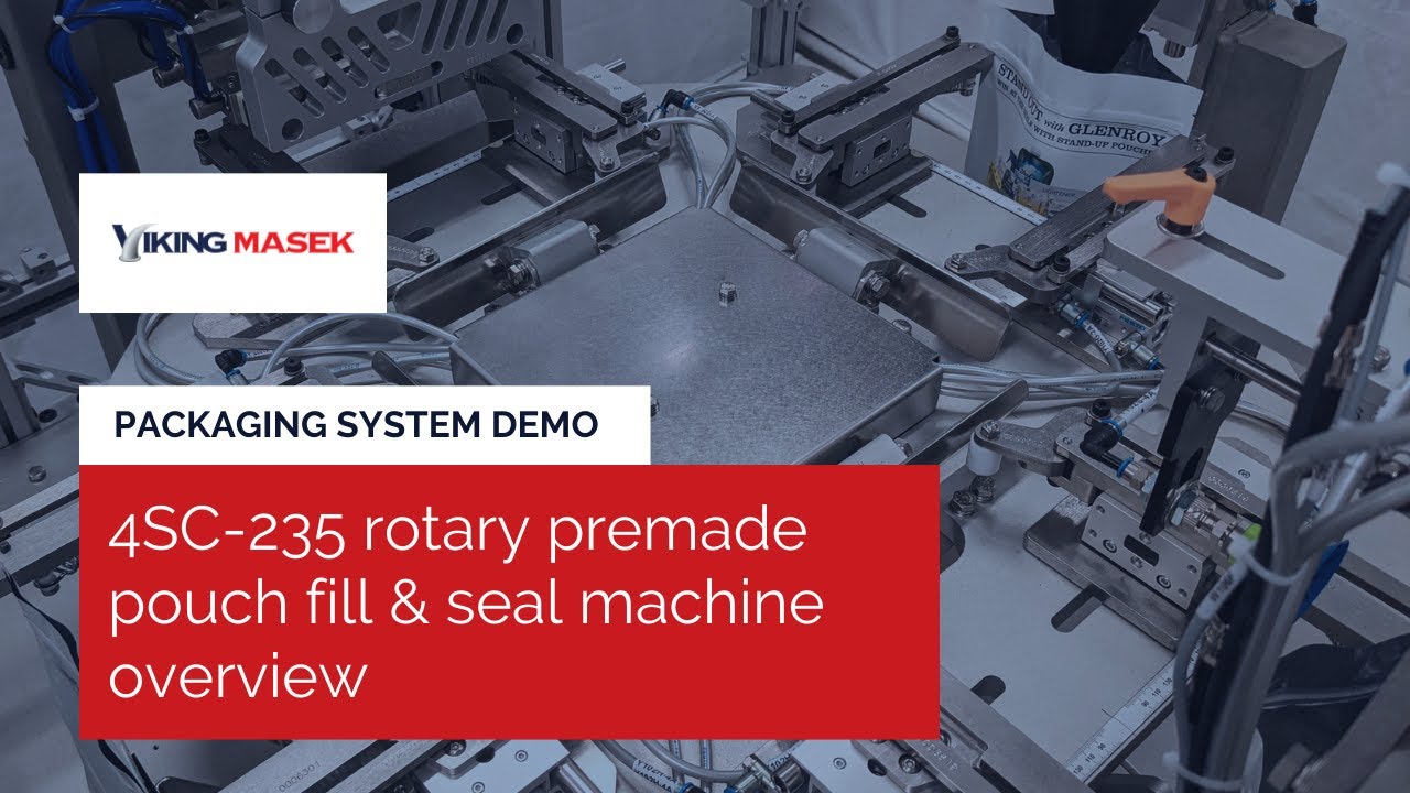 Introducing the ALL NEW automatic premade pouch packing machine 4SC-235 ...