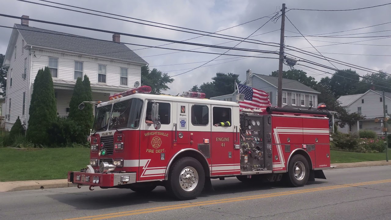 Wrightsville Engine 41 Responding - YouTube