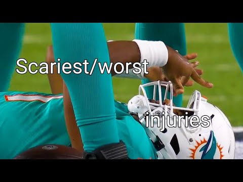 Scariest/worst NFL injuries - YouTube