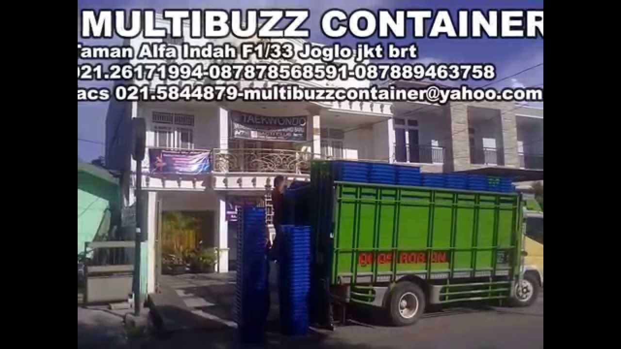 keranjang ikan multibuzz container siap kirim seluruh TPI Nusantara - YouTube