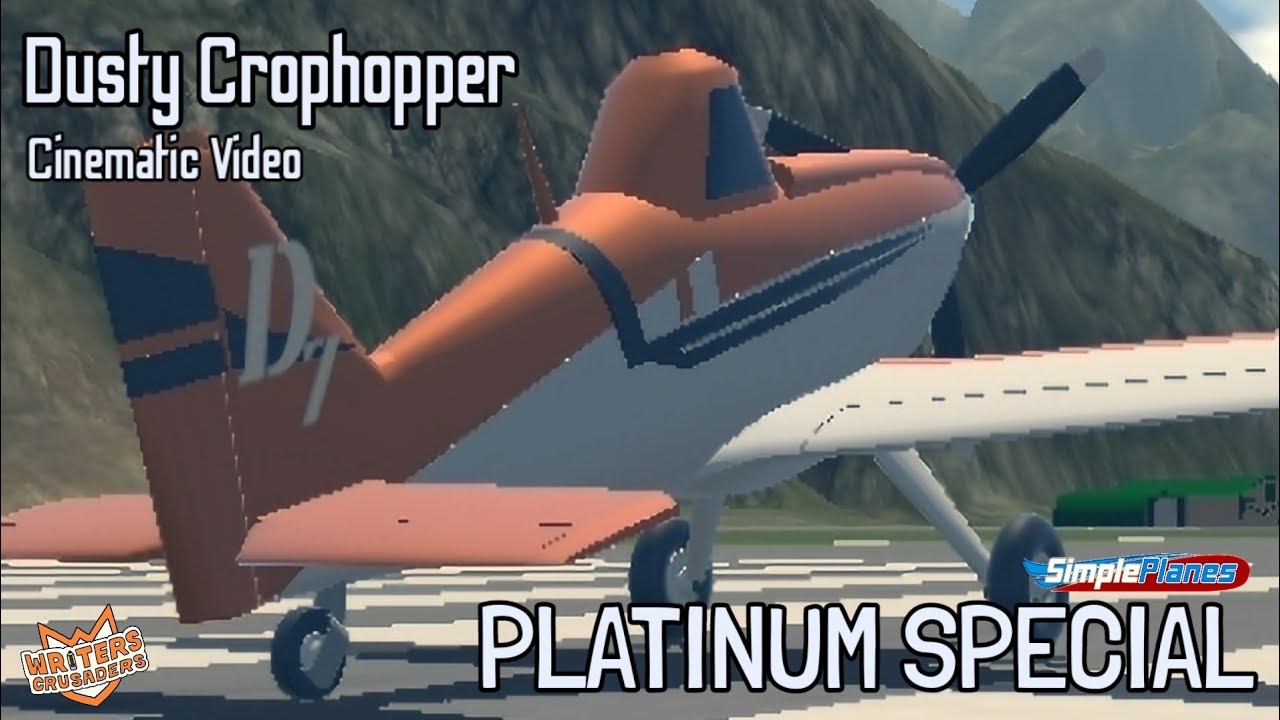(Platinum Special!) Dusty Crophopper Cinematic Video | Simpleplanes - YouTube