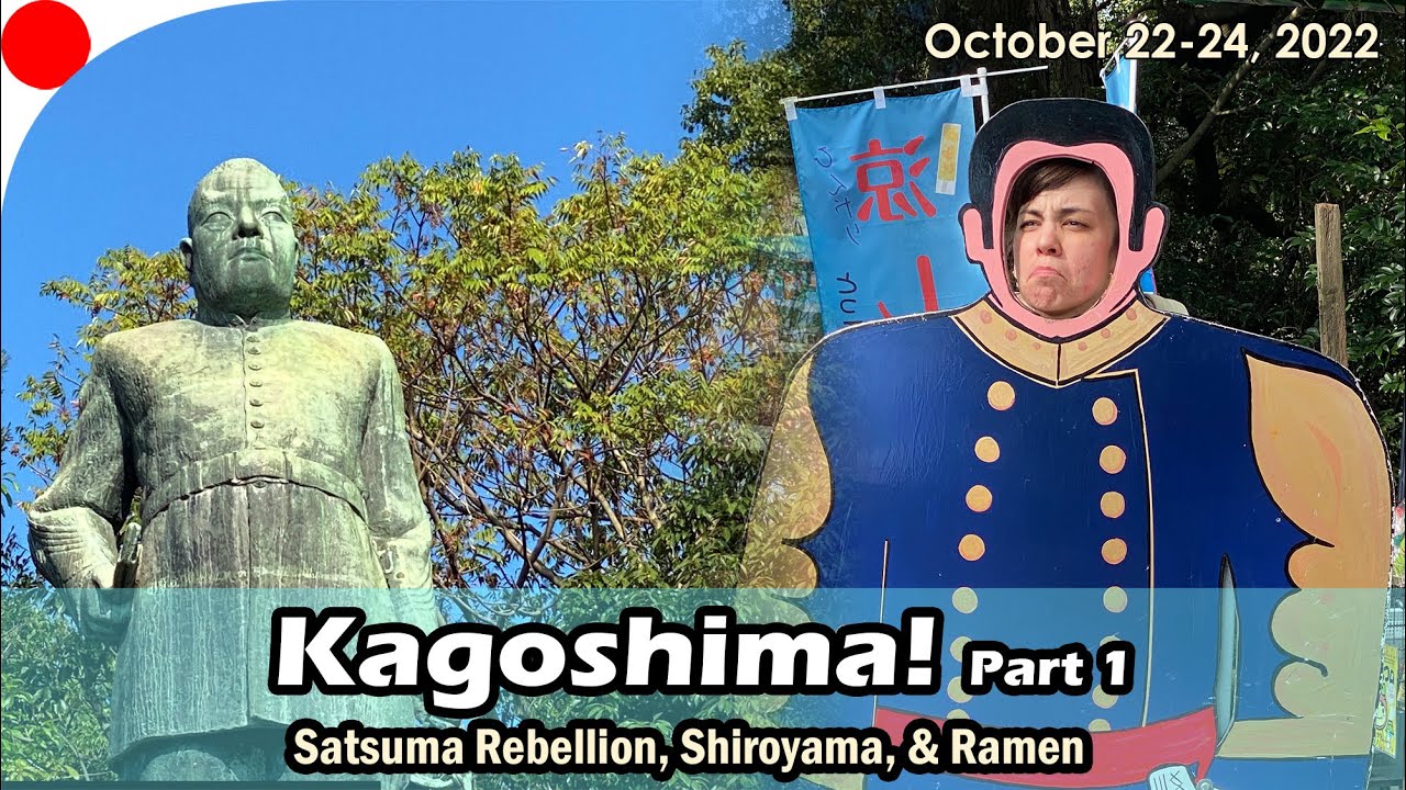 Satsuma Rebellion and Ramen - Kagoshima Travel Vlog 1 - YouTube