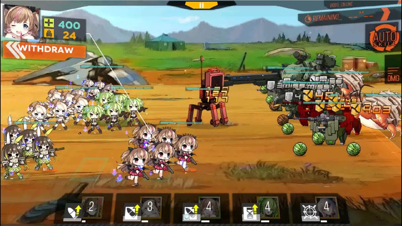 [Girls' Frontline] Far Side of the Sea - Last of the Summer Days Boss ...