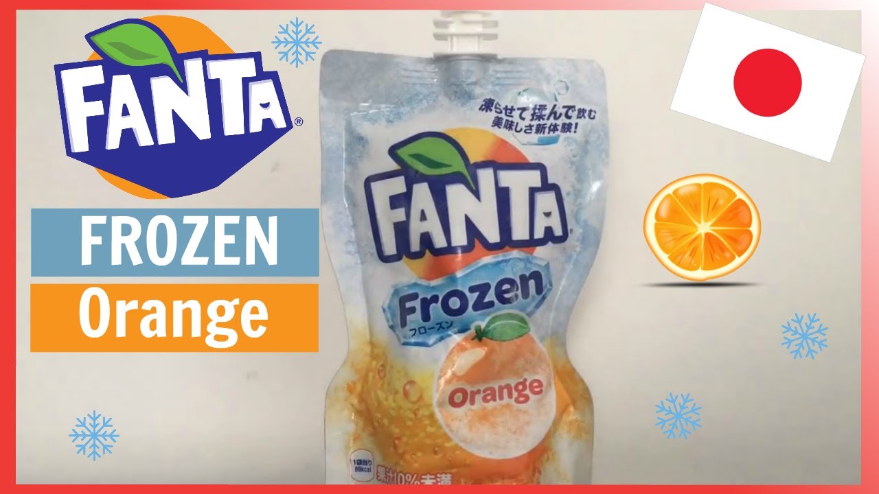 Fanta Frozen Orange (Japan) | REVIEW - YouTube