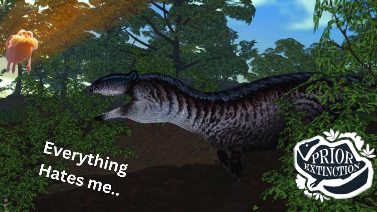 Prior Extinction Hitboxes (totally just lag).. Allosaurus Outlaws part ...