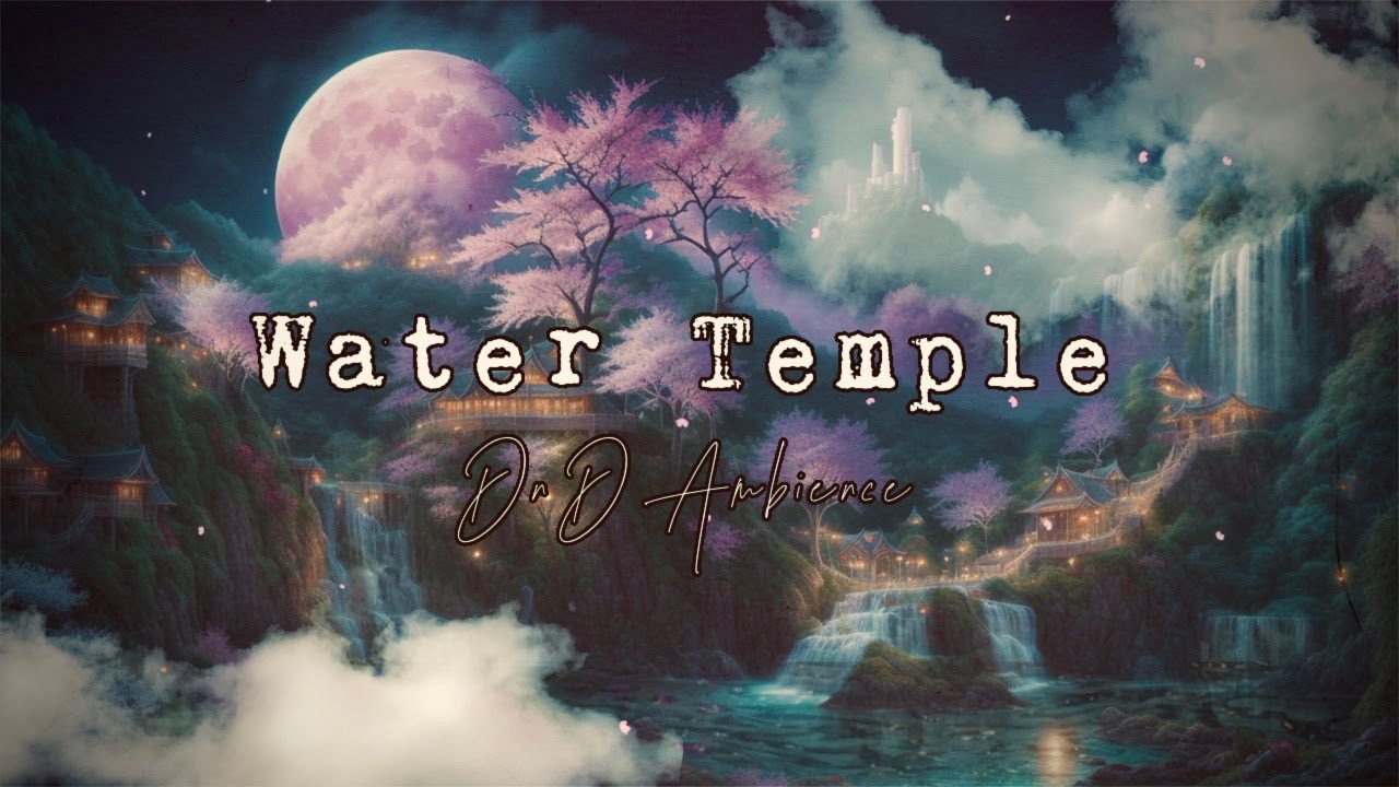 water temple | dnd rpg fantasy ambience music | peaceful waterfall ...