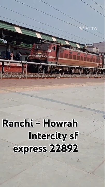 Ranchi to Howrah intercity sf express 22892 wap 4 🥵 - YouTube