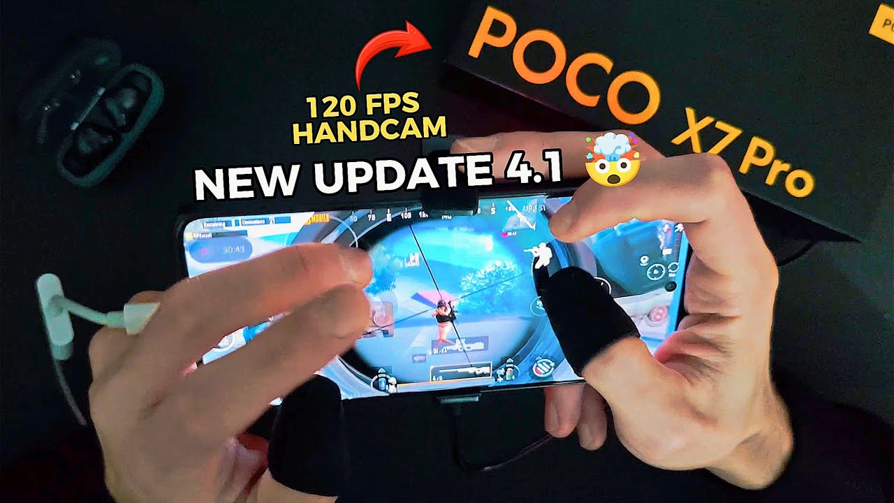 UNBOXİNG POCO X7 PRO AND PUBG TEST 🤯 120 FPS ? HANDCAM ⚡ - YouTube
