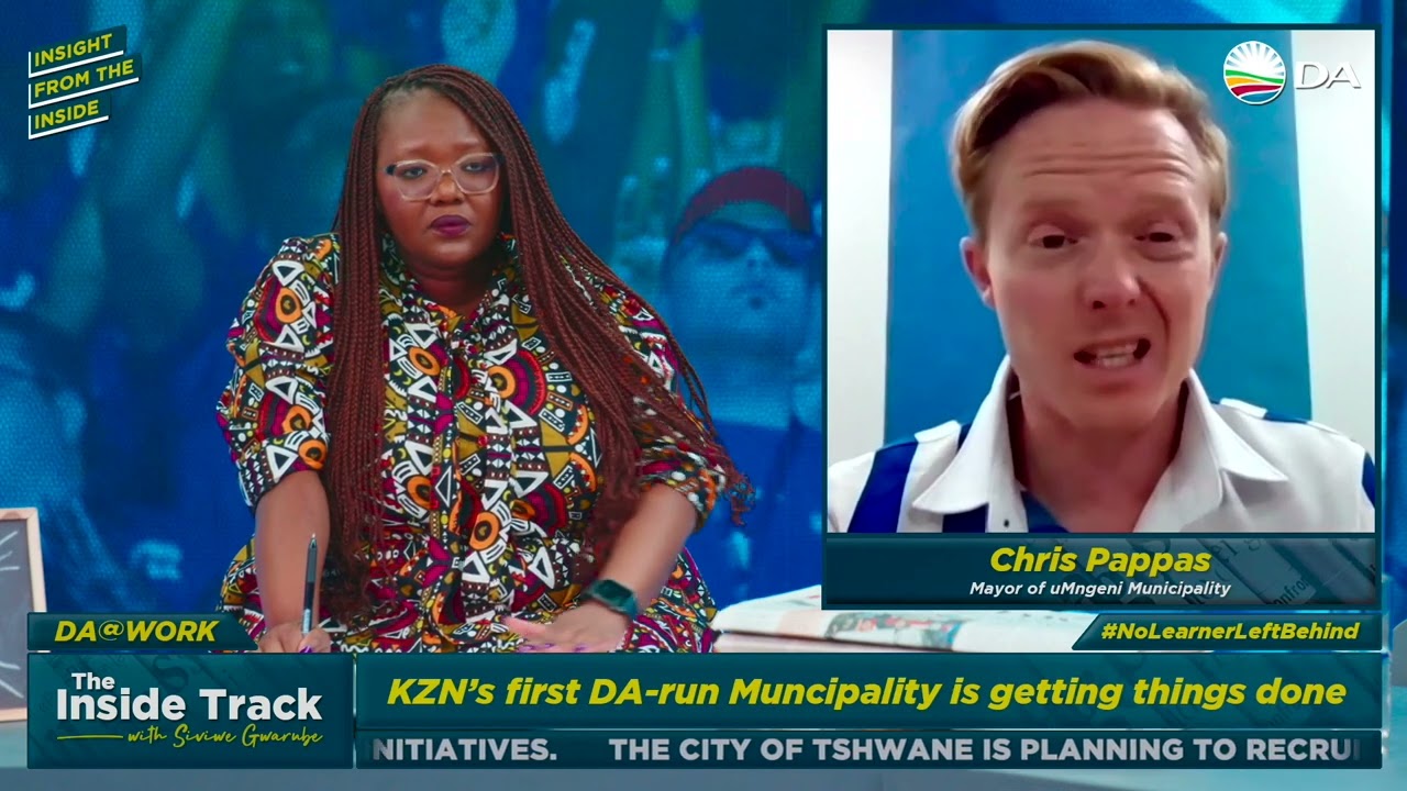 DA@Work: uMngeni Mayor, Chris Pappas - 02 February - YouTube
