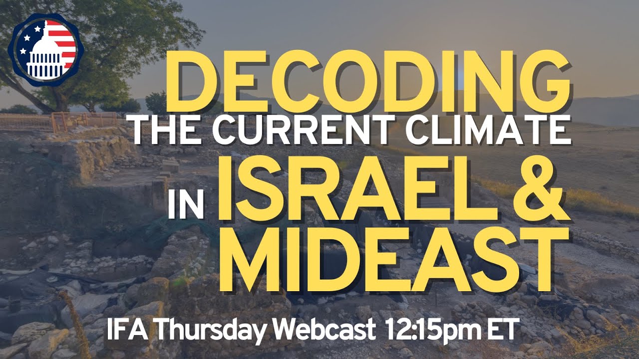 Decoding the Current Climate in Israel and the Mideast - YouTube