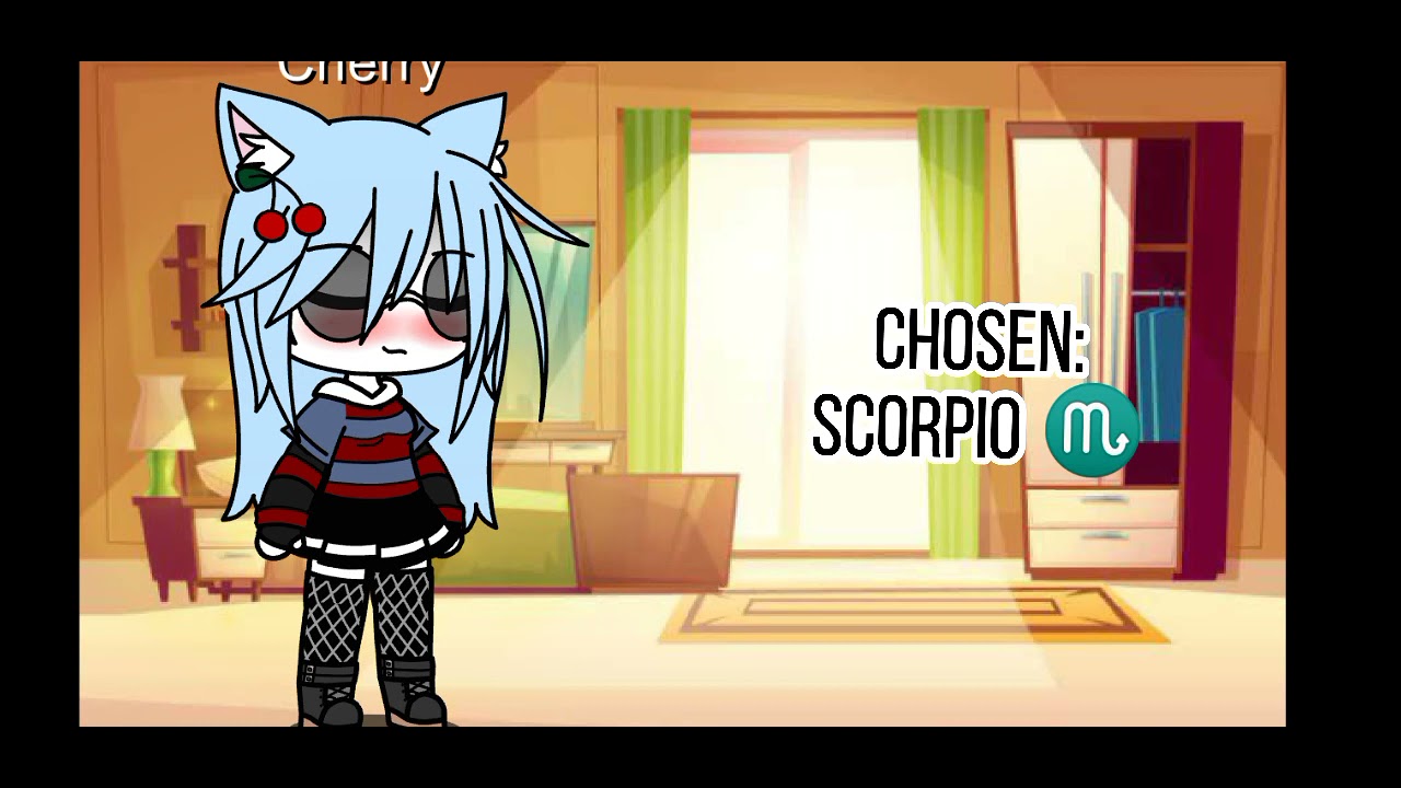 Selecting zodiac [meme] Scorpio ♏ addition#gacha club#scorpio gang ...