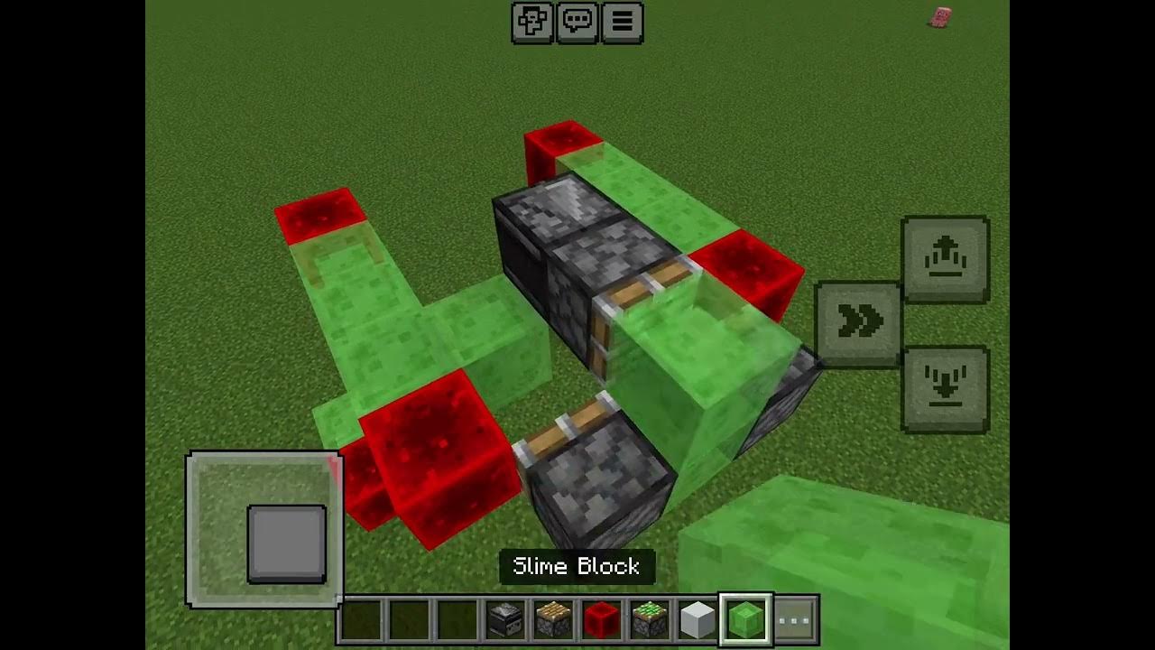 How to make Minecraft hopping mini bot - YouTube