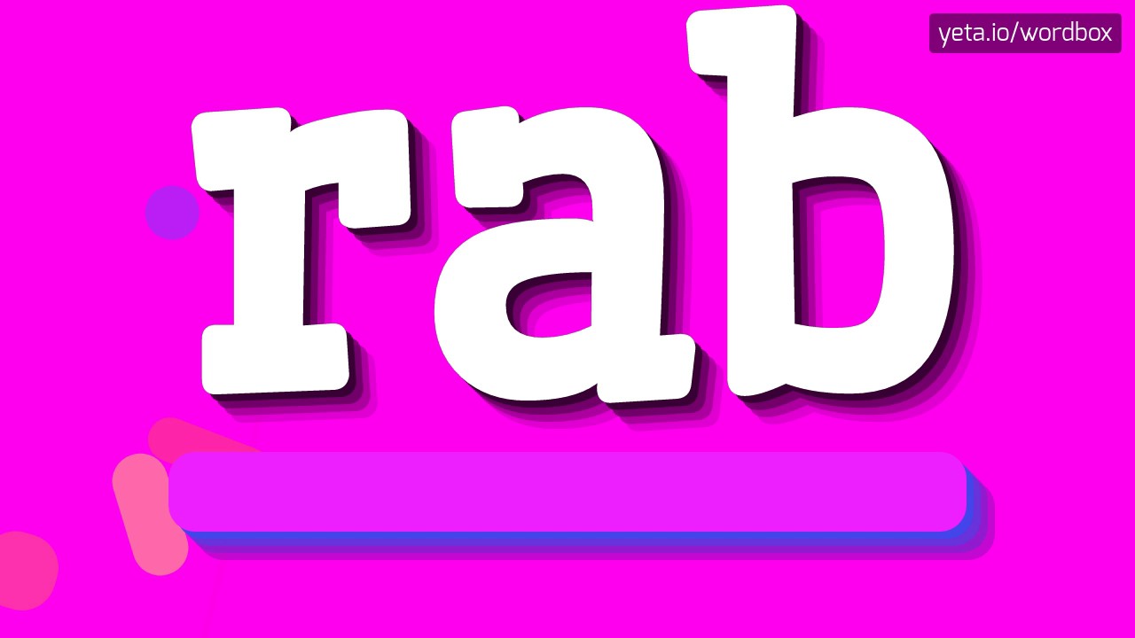 HOW TO SAY RAB? #rab - YouTube