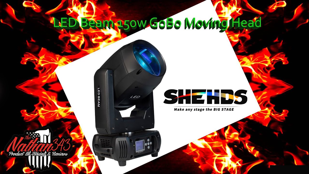Shehds LED Beam 150w Good Moving Head - YouTube