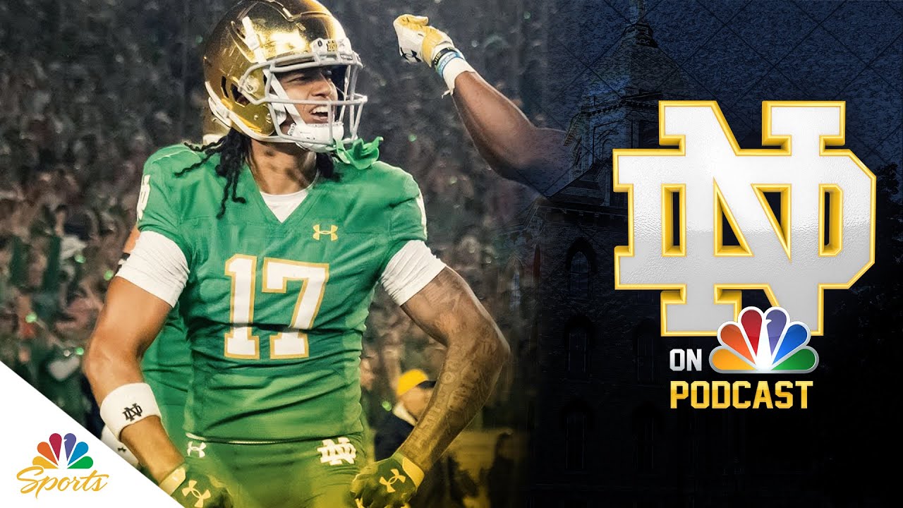 Notre Dame's Rico Flores Jr. models his game on receiver greats | ND on ...