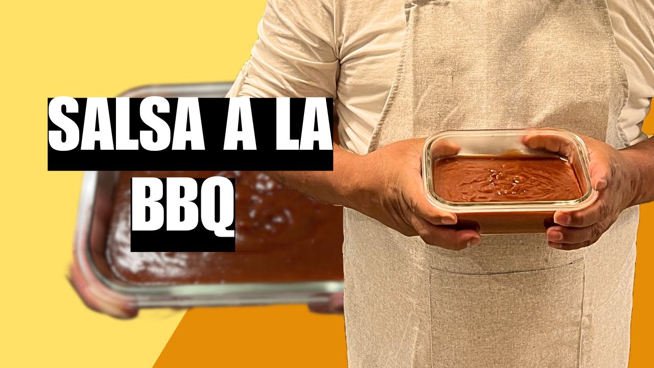 CÓMO HACER SALSA BBQ 🍖 | RECETA CASERA - YouTube