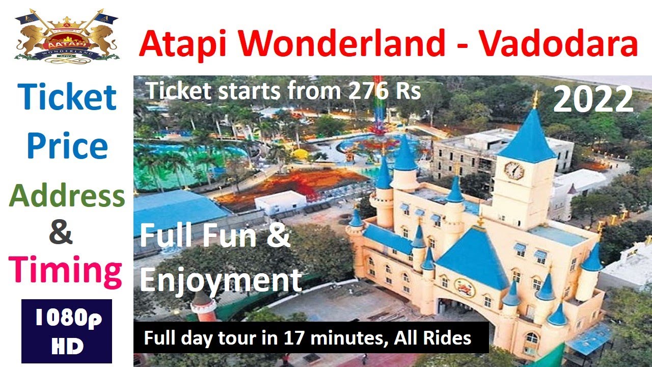 Atapi wonderland ajwa - vadodara 2022 all rides, Aatapi baroda ...