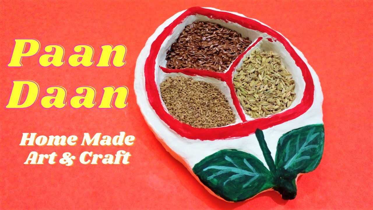 Paan Daan Making | Without Steel & Plastic | Natural 😍 - YouTube