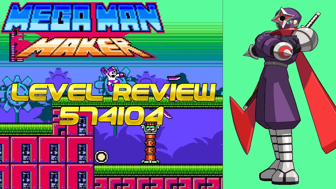 ロックマン Mega Man Maker Level Review - Mega Man Ultimate - Ninja Man 574104 - YouTube
