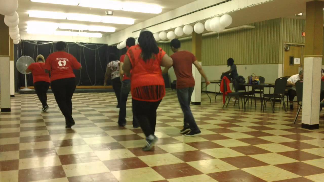 PG (Poopie's Groove) Line Dance for High School Love - YouTube