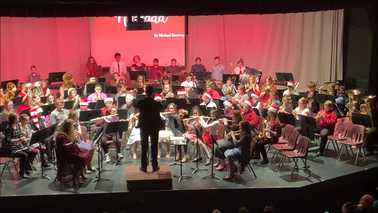 2018 Beginning Band Christmas Concert - YouTube