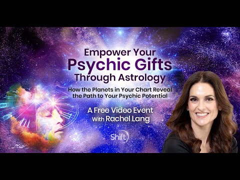 Empower Your Psychic Gifts Through Astrology Livestream with Rachel ...