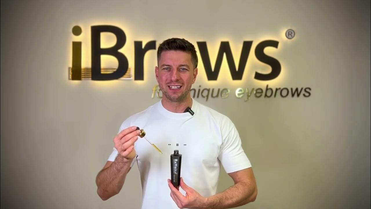 ReHair by iBrows ser tratament 100% natural pentru regenerarea parului de pe scalp - YouTube