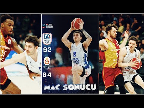 Anadolu Efes💙🤍 - Galatasaray❤️💛 Basketbol Maçı 