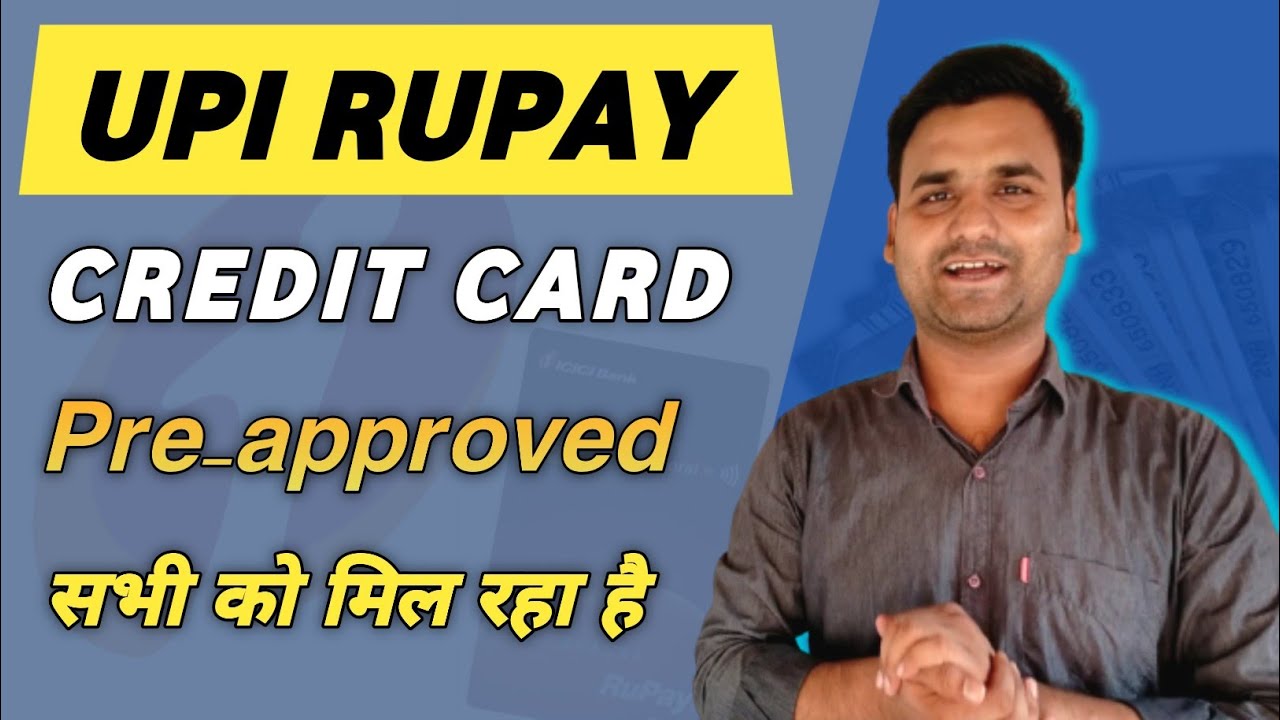 ICICI Bank Rupay Credit Card Pre-approvad Offer For All | ICICI Coral ...