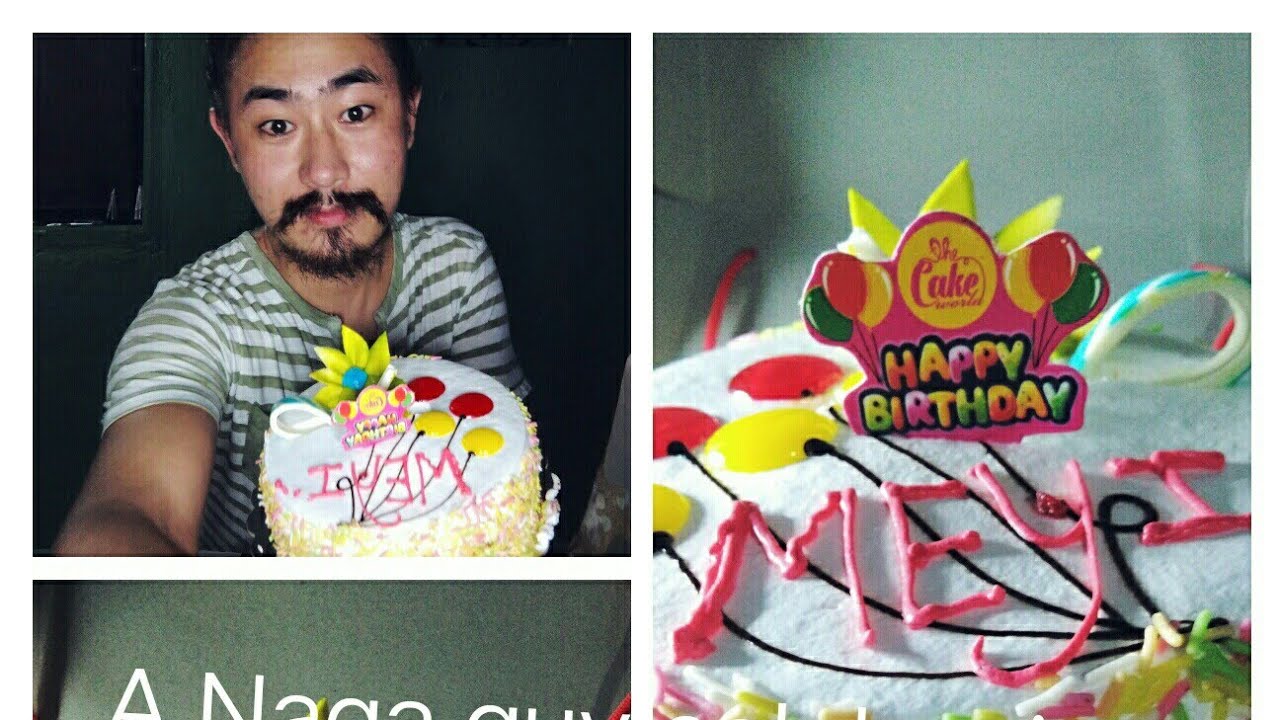 A Naga guy Celebrating birthday party alone in Mumbai - YouTube