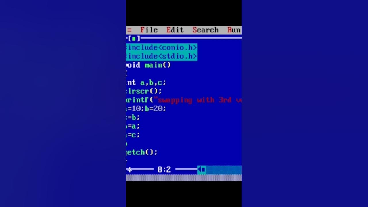 Swapping In Cc Programming C Shorts Cprogramming Coding Program Code Codingfun 0382